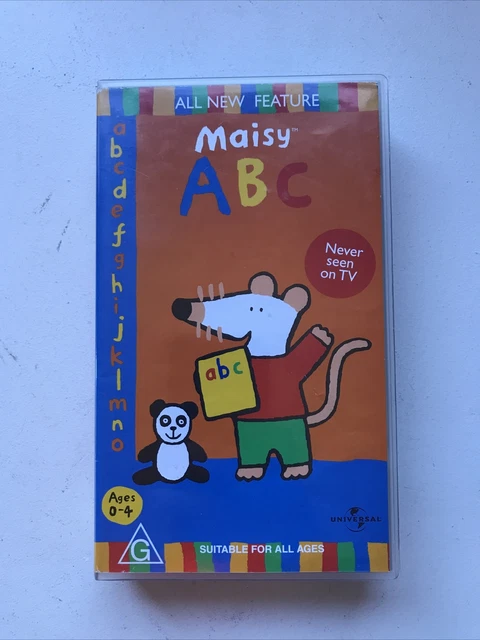 MAISY’S ABC VHS 2001 Video Tape Universal Kids EUR 14,48 - PicClick FR