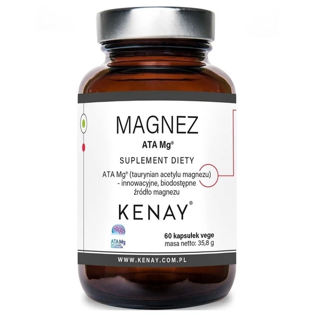 KENAY MAGNESIUM ATA Mg, 60 capsules £19.09 - PicClick UK