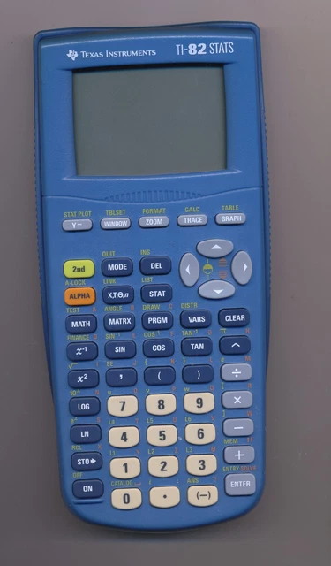 TEXAS INSTRUMENTS TI-82 Stats OVP im Blister wissen. Grafik ...