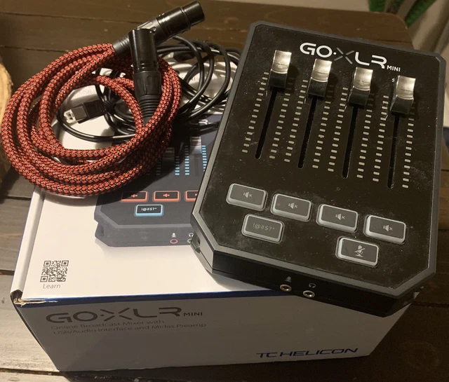 TC-HELICON GO XLR Mini Digital Bradcast Mixer $147.50 - PicClick