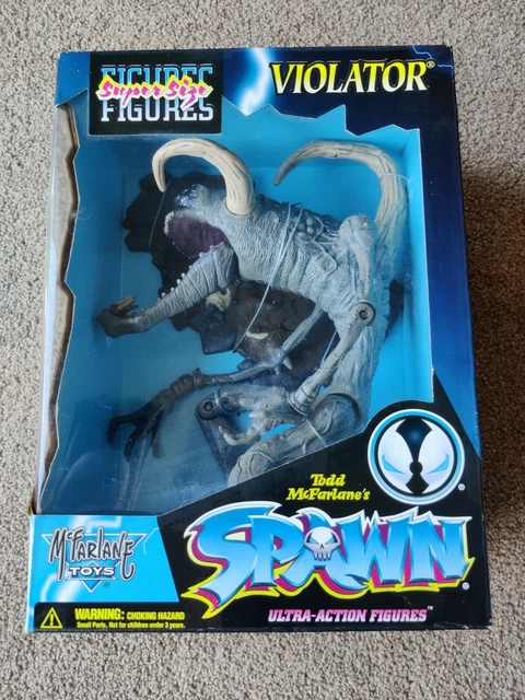 MCFARLANE TOYS FIGURE Supersize Spawn Violator - Modellino Ultra In scatola 1997 EUR 80,01 ...