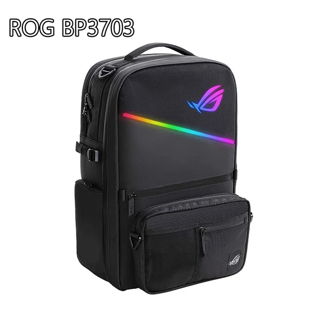 ASUS ROG RANGER BP3703 Backpack RGB Gaming Laptop Handbag School Travel ...