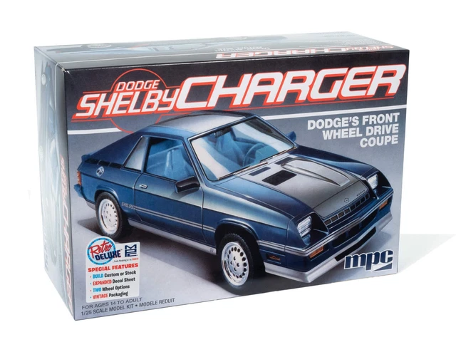 MPC 1/25 SCALE 1986 Dodge Shelby Charger Plastic Model Kit MPC987 $31. ...