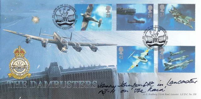 (102910) BRADBURY LFDC 150 SIGNED JOHNNY JOHNSON Architects Air FDC ...