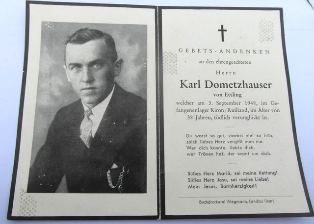 WWII DEATH CARD German WW2 fallen soldiers #42 £3.95 - PicClick UK