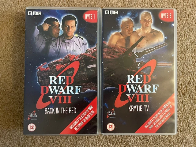 RED DWARF - Series 8 - Byte 1 and 2 VHS VIDEO RARE BBC UK £14.99 - PicClick UK