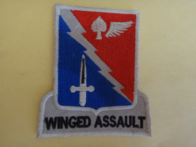 VIETNAM WAR US Army 229th Aviation Battalion WINGED ASSAULT Patch £9.57 ...