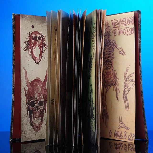 NECRONOMICON DARK MAGIC Book Demon Evil Dead Summon Book Altar C UK DH ...