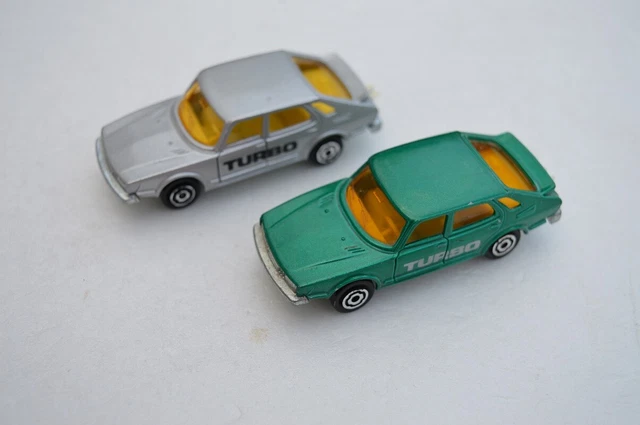 MAJORETTE SAAB TURBO verte / grise jamais joué EUR 12,00 - PicClick FR