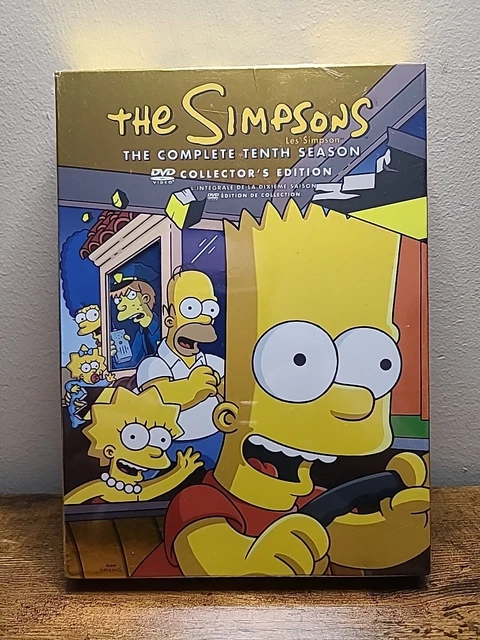 THE SIMPSONS COMPLETE Tenth 10th Season 10 Collector's Edition NEW ...