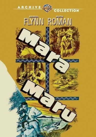MARA MARU (DVD) Errol Flynn Paul Picerni Raymond Burr Richard Webb Ruth ...