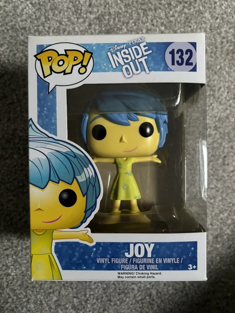 DISNEY PIXAR INSIDE Out Joy #132 Funko Pop Vinyl Figure £25.00 ...