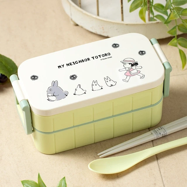 JAPAN STUDIO GHIBLI My Neighbor Totoro 2 Tier Lunch Box 600ml "March" EUR 33,41 - PicClick FR