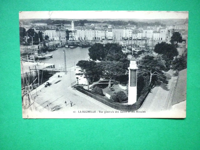 CPA LA ROCHELLE - Vue générale des Bassins et des Quais. EUR 1,00 - PicClick FR
