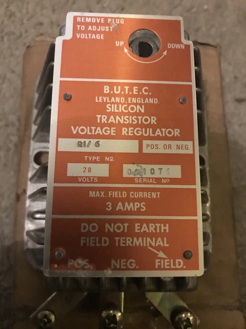 BUTEC VOLTAGE REGULATOR For Leyland Lynx Etc £47.52 - PicClick UK