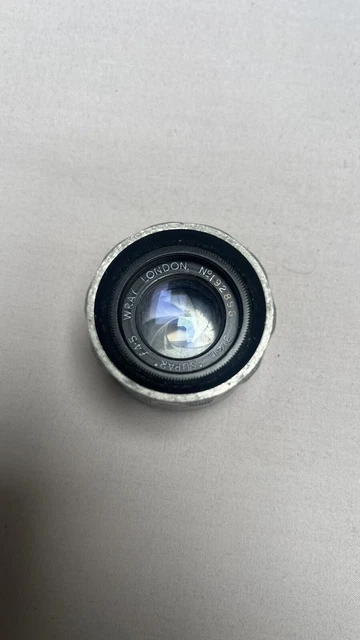ENLARGER LENS - Vintage Wray London 'SUPAR’' 3 1/4 inch f4.5 serial ...