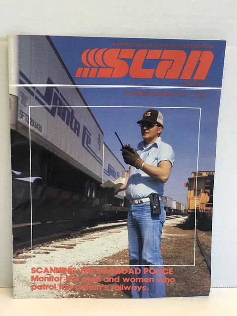 80S RETRO SCANNER Magazine Scan Nov/Dec 1984 Great Mag 1 Day Ship!👍 £9. ...