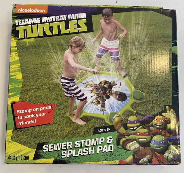 NICKELODEON TEENAGE MUTANT Ninja Turtles Sewer Stomp And Splash Pad New ...