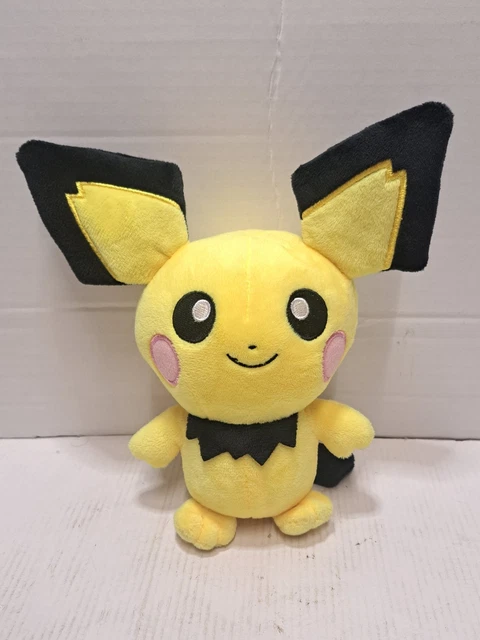POKEMON PICHU OFFICIAL 2018 pokemon center Nintendo Soft Plush Toy game ...