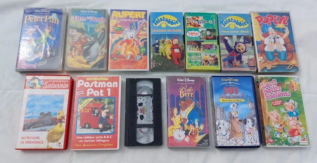 CASSETTES VHS JEUNESSE/ Animation Lot Walt Disney EUR 14,00 - PicClick FR