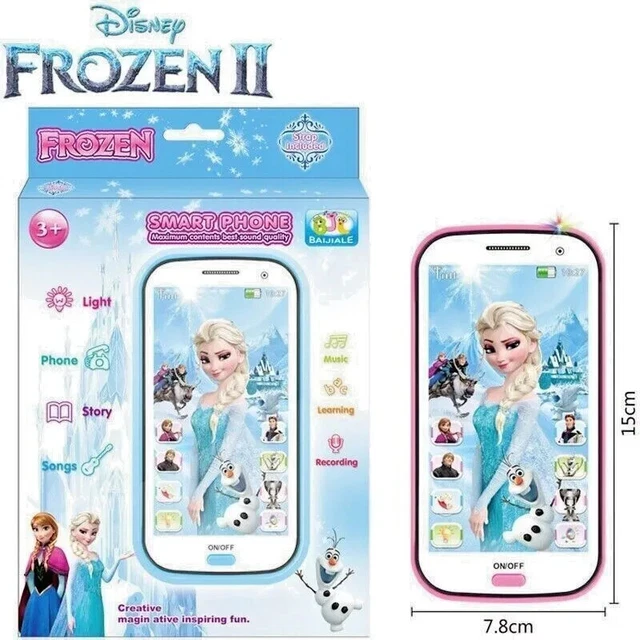 NEW SMART PHONE Toy Mobile phone Disney Frozen Smartphone Learning ...