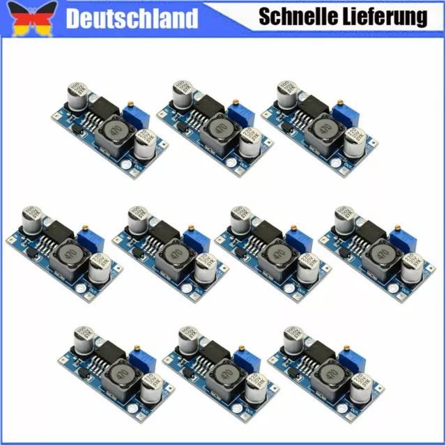 10-40STK LM2596 DC-DC Step Down Spannungswandler Arduino Modul Regler ... 10-40STK LM2596 DC-DC Step Down Spannungswandler Arduino Modul Regler ...