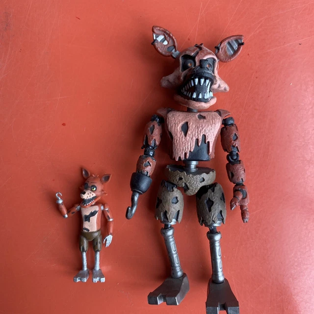 FIVE NIGHTS AT FREDDY'S NIGHTMARE FOXY OFFICIAL FUNKO ACTION FIGURE ...