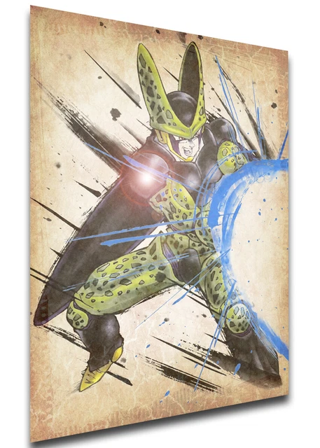 POSTER WANTED - Dragon Ball - Perfect Cell EUR 6,90 - PicClick FR