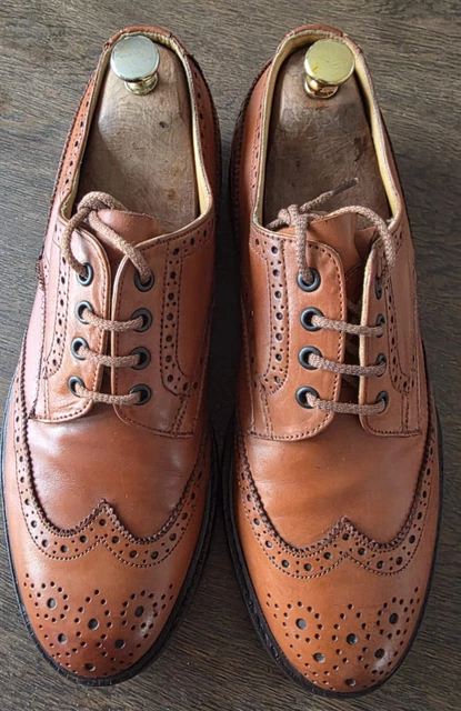 TRICKERS BOURTON JOHN white collab UK 10 width 6 ( wider) £63.05 ...