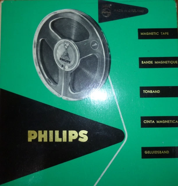 PHILIPS BLANK REEL To Reel Tape 5" £8.63 - PicClick UK