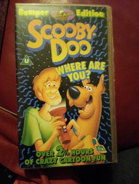 SCOOBY DOO WHERE Are You? .. Bumper Edition - Rare VHS Tape **Faulty ...