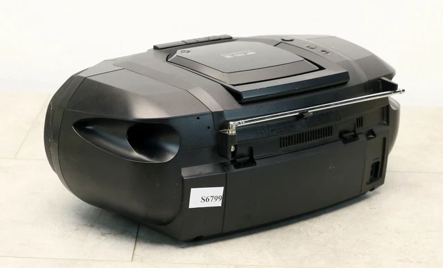 PHILIPS AZ787 /12 Boombox CD Soundmachine mit Kassette, Radio und USB ...