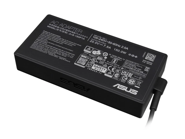 ALIMENTATORE ORIGINALE ASUS TUF F17 FX706LI 150,0 Watt forma quadrata ...