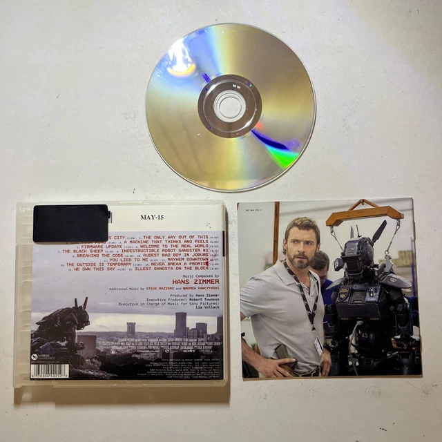 CHAPPIE HANS ZIMMER OST Soundtrack Score (CD, Varèse Sarabande, 2015 ...