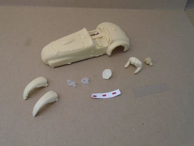 VINTAGE 1/32 ALLARD J2 resin slot car body - Unbuilt body kit £13.50 ...