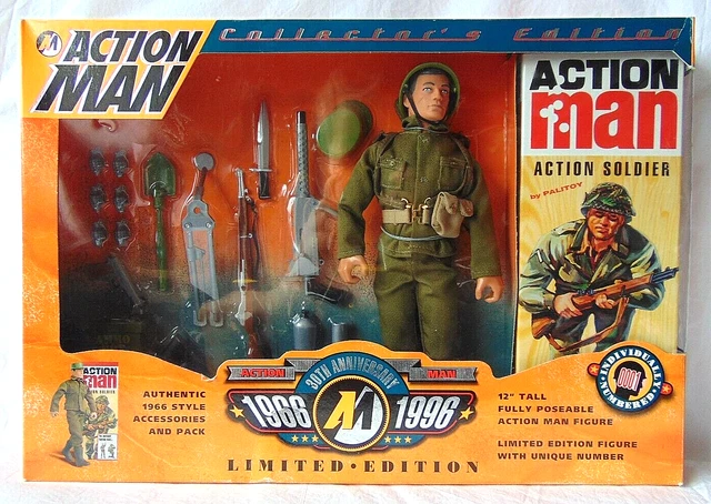 ACTION MAN 1966-1996 30th Anniversary Collectors Limited Edition Action ...