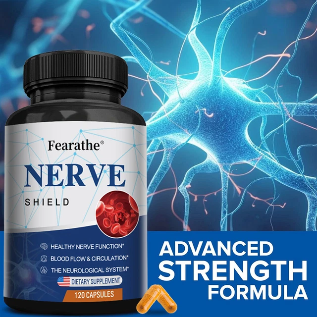 NERVE SHIELD NERVE Formula for Neuropathy, Nerve Function, Blood Flow £ ...