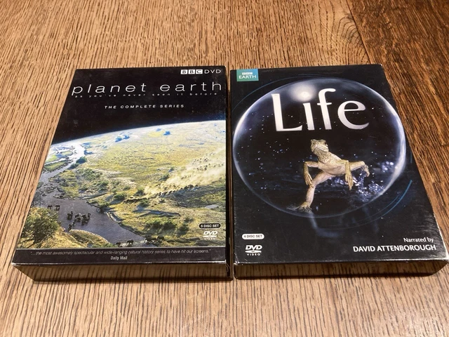 DAVID ATTENBOROUGH SERIES DVD - BBC - Life & Planet Earth £0.75 ...