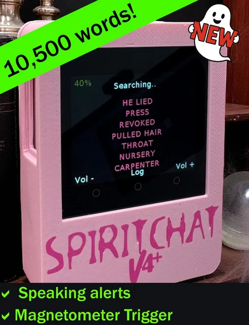 SPIRIT BOX! SPIRITCHAT V4+ Paranormal ghost ITC device alterative to ...