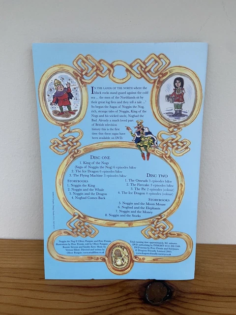 THE SAGAS OF Noggin The Nog Dvd Box Set 2 Disc Booklet Collection Rare ...
