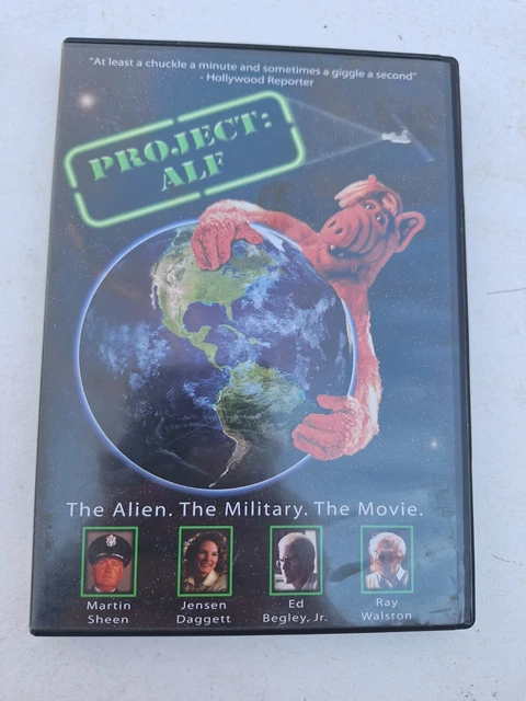 PROJECT: ALF (DVD, 2005) The Alien Military Movie Comedy - Martin Sheen ...