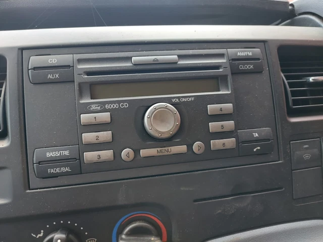 FORD TRANSIT MK7 Van Radio Stereo Cd Player 2007 2008 2009 2010 2011 ...