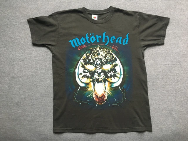 VTG 2010S MOTORHEAD OVERKILL SHIRT IRON MADIEN SABBATH METALLICA SLAYER ...