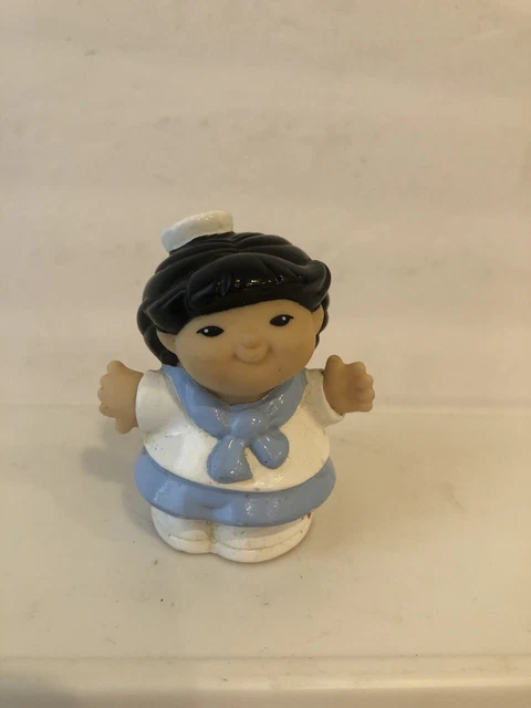 RARE 1996 FISHER Price Little People SONYA LEE ASIAN SAILOR GIRL $7.99 ...