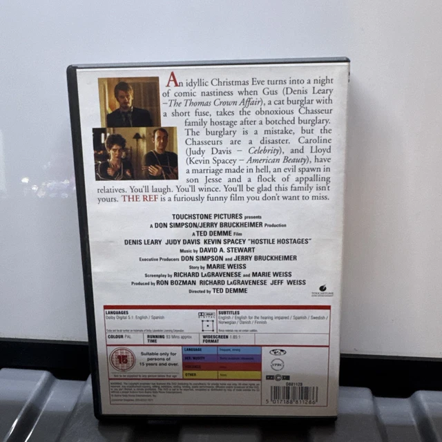 THE REF (AKA Hostile Hostages) [DVD] - DVD Leary UK Region 2 £14.95 ...