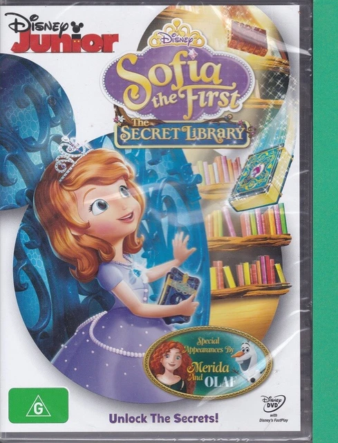 SOFIA THE FIRST - Secret Library : Brand New (DVD, 2017, Region 4 ...