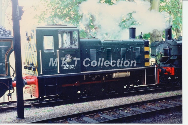 RAIL PHOTO CLASS 03 D2192 shunter @ Paignton Queens Park 25/5/96 £1.50 ...