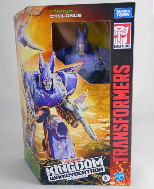 NEW TRANSFORMERS WFC-K9 Kingdom CYCLONUS Voyager Class Figure War For ...
