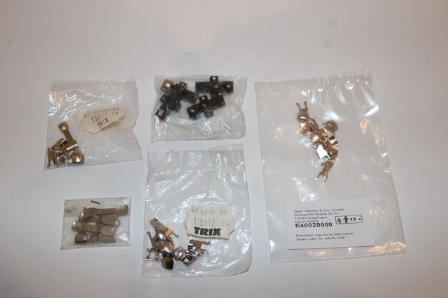 TRIX EXPRESS 5X orig. Schleifersätze Dampflok, Diesellok, Triebwagen, E ...