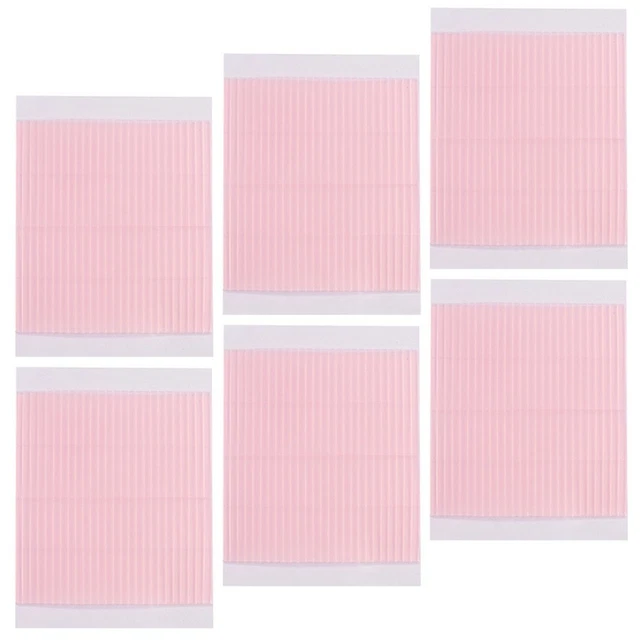 6 SHEETS DOUBLE Eyelid Fiber Strips Miss Woman Girl Sticker Lifting $19 ...